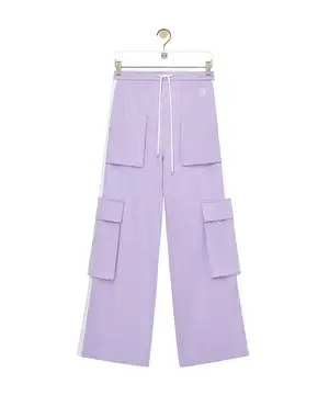 Loewe Cargo Tracksuit Trousers In Technical Jersey