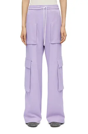 Loewe Cargo Tracksuit Trousers In Technical Jersey