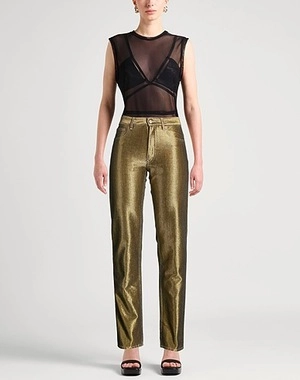 MAISON MARGIELA Straight-leg Metallic Jeans
