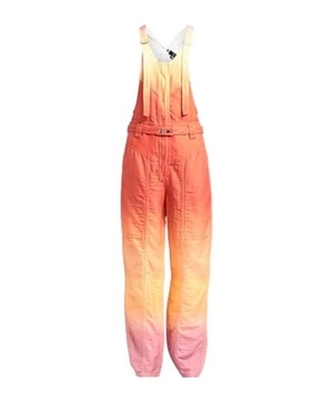 Isabel Marant Étoile Tie & Dye Belted Sleeveless Dungarees - Pink
