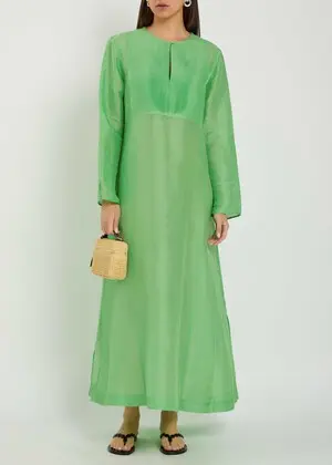 Tory Burch Ruched Long Dress
