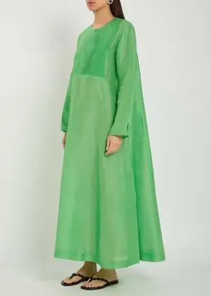 Tory Burch Ruched Long Dress
