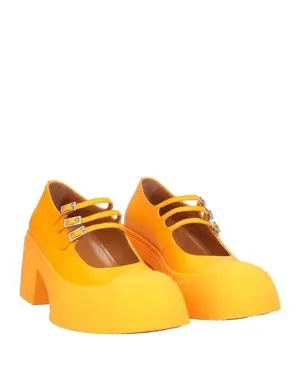 Marni Round Toe Chunky High Heels