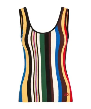 Loewe Striped Vest - Multicolor