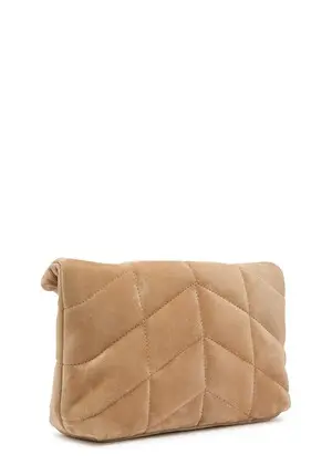 Saint Laurent Suede Crossbody Bag