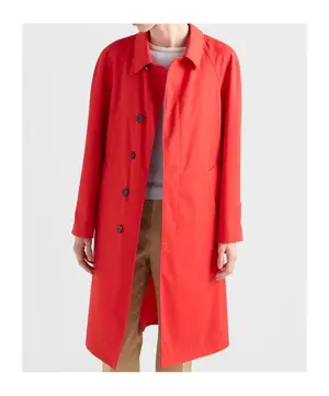 Prada Technical Gabardine Coat