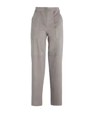 MAXCO. High-waisted Straight-leg Stretch Pants