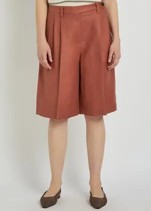 Brunello Cucinelli Linen Shorts