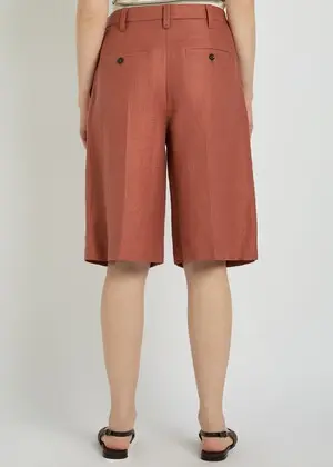 Brunello Cucinelli Linen Shorts