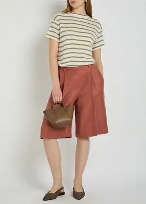 Brunello Cucinelli Linen Shorts