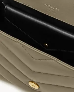 Saint Laurent Loulou Medium Quilted Lambskin Shoulder Bag