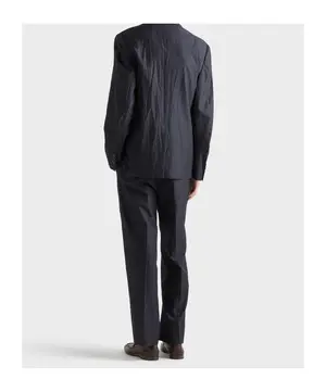 Prada Cotton And Silk Blend Trousers