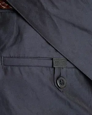 Prada Cotton And Silk Blend Trousers