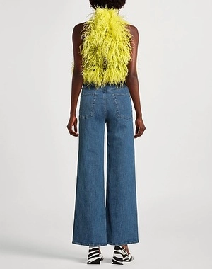 Rag & Bone Loose Fit Wide Leg Jeans