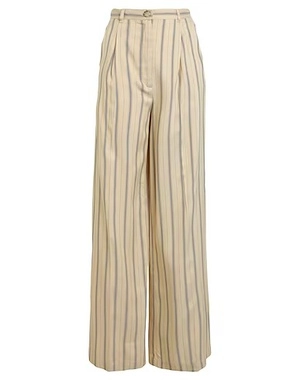 MAXCO. Max&co. Striped High-waisted Wide-leg Trousers
