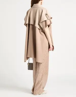 Rag & Bone Solid Color Wool Shawl Coat