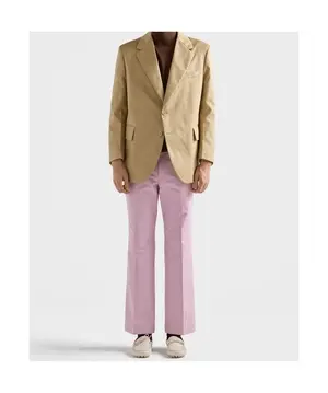 Prada Single-breasted Cotton Jacket