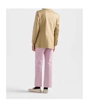 Prada Single-breasted Cotton Jacket