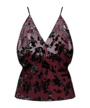 Rag & Bone Floral Print Halter Neck Camisole