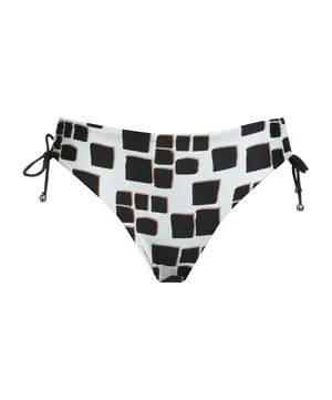 Max Mara Checked Stretch Bikini Bottoms