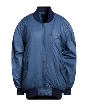Isabel Marant Étoile Plain Colour Bomber Jacket - Blue