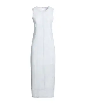 Rag & Bone Sleek Denim-effect Tulle Bodycon Maxi Dress