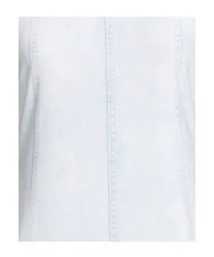 Rag & Bone Sleek Denim-effect Tulle Bodycon Maxi Dress