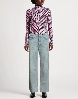 Rag & Bone Light-colored Straight-leg Jeans