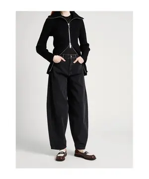 MAXCO. Max&co. Loose-fitting High-waisted Jeans