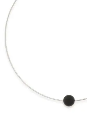 LEMAIRE Brass Necklace With Bead Embellishment