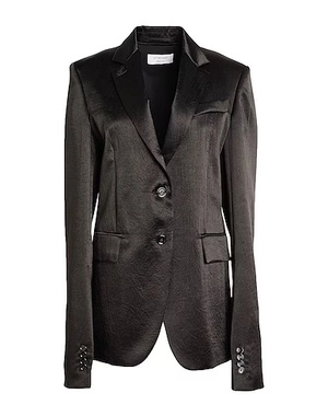 Sportmax Simple Single-breasted Blazer - Black