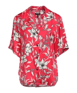 Rag & Bone Short-sleeved Printed Satin Shirt