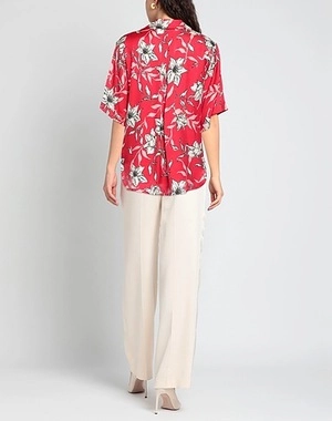 Rag & Bone Short-sleeved Printed Satin Shirt
