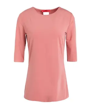 MAXCO. Short Sleeve Crew Neck T-shirt - Pink