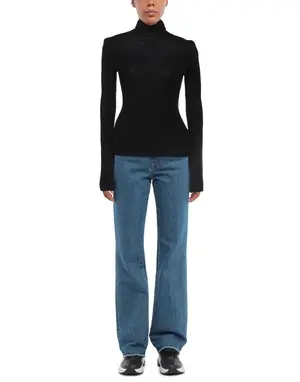 MAISON MARGIELA Solid Color Wool Turtleneck Sweater