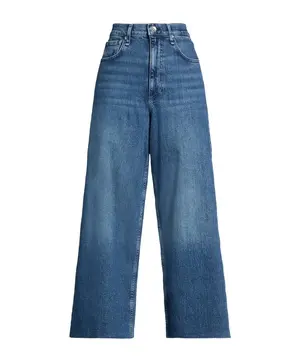 Rag & Bone Plain Colour Wide-leg Jeans - Blue