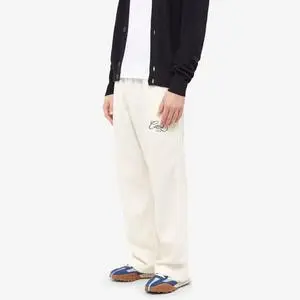 Casablanca Logo Embroidered Straight-leg Track Pants