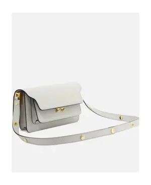Marni New Trunk Foldover Top Shoulder Bag