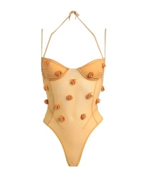 Jacquemus Sleeveless One-piece Dress With Thin Shoulder Strap