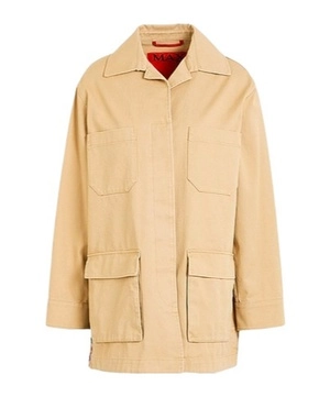 MAXCO. Simple Long-sleeved Jacket - Nude