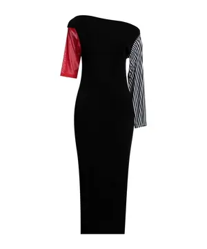 MAISON MARGIELA Multicolor Bodycon Dress - Black