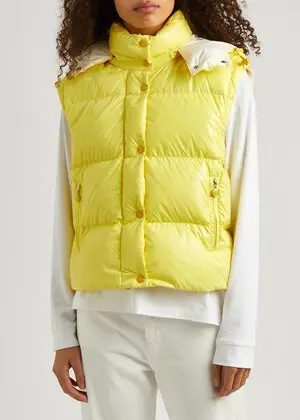 Moncler Detachable Hood Down Jacket
