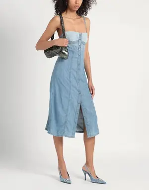 DIESEL® Minimalist Sleeveless Denim Dress