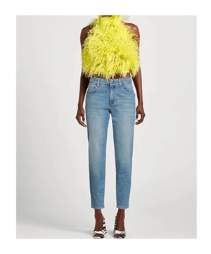 Sportmax Tapered Denim Trousers