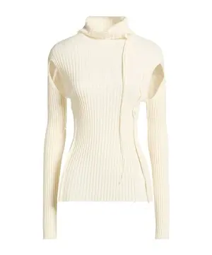MAISON MARGIELA Solid Color Knitted Top - White
