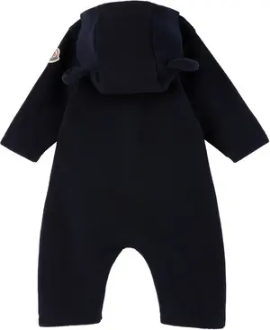 Moncler Hooded Teddy Bear Ear Baby Grow