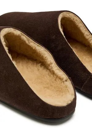 THE ROW Slip-on Slippers
