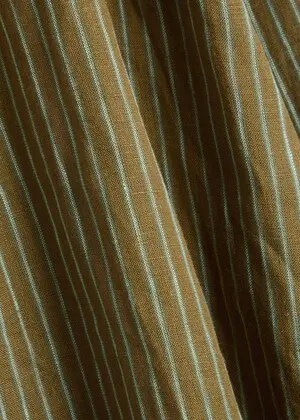 Staud Minimalist Striped Dress