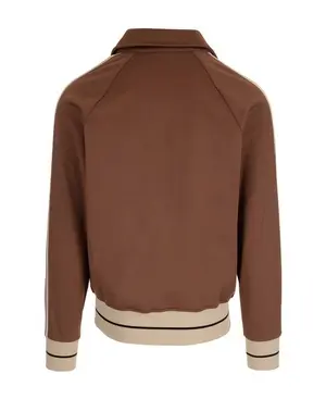Palm Angels Mini Tape Zipped Track Jacket