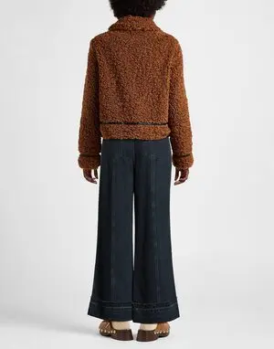 Rag & Bone Plain Colour Wide-leg Jeans